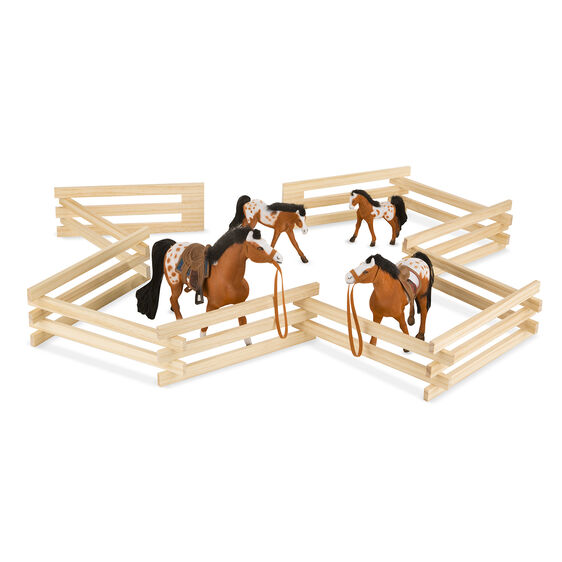 Wooden Horse Corral – Toy Town