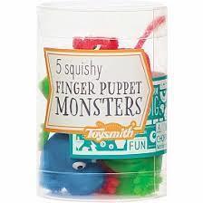 Squishy finger Puppets Monsters – Toy Town