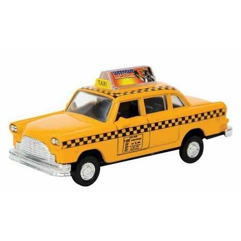 Classic Yellow Cab II Die Cast – Toy Town