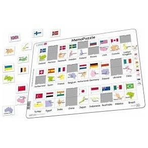 Country Flags And Capitals Puzzle Flat – Toy Town