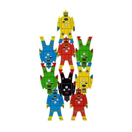 Wood Stacking Robots – Toy Town