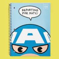 Captain America Notebook – Toy Town